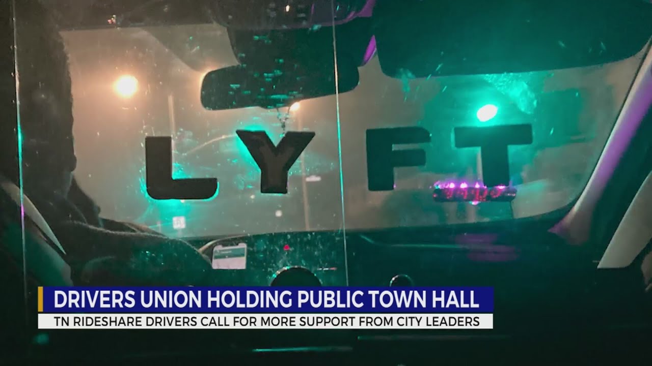 Drivers' union holding public town hall - YouTube