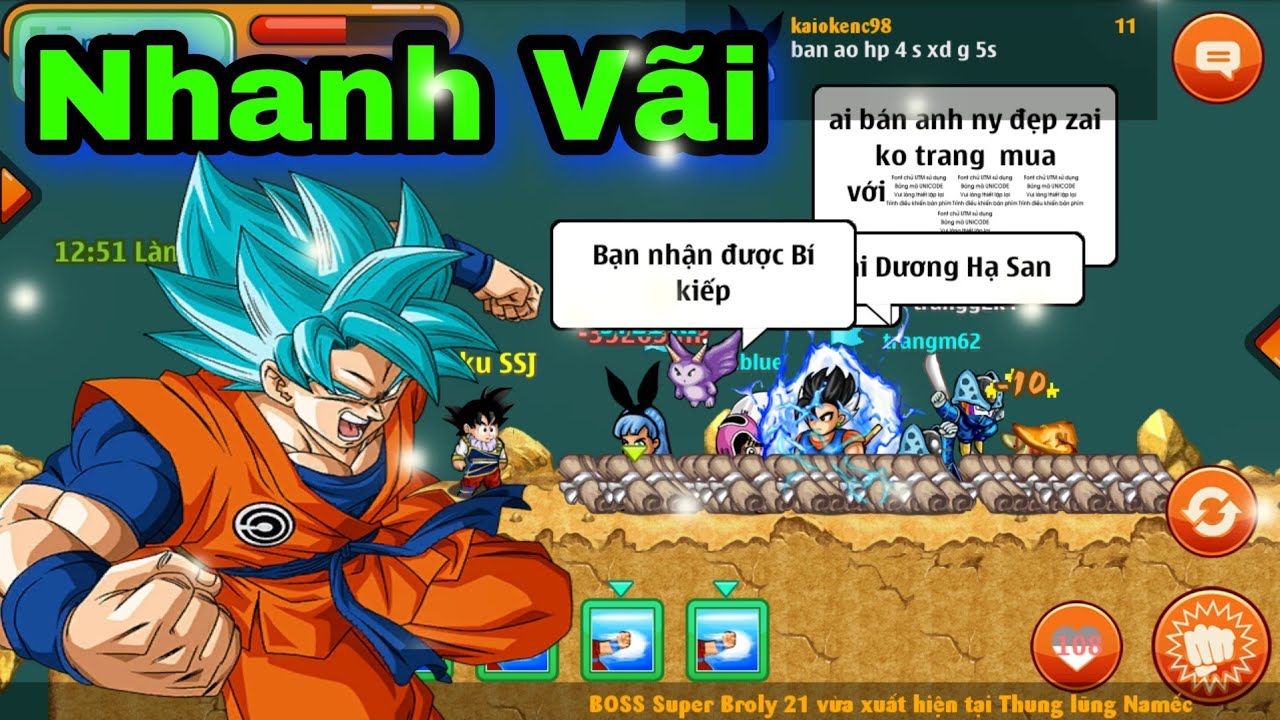 Ngọc Rồng Blue | Cách up 10.000 Bí Kíp Chưa Đến 24h - YouTube