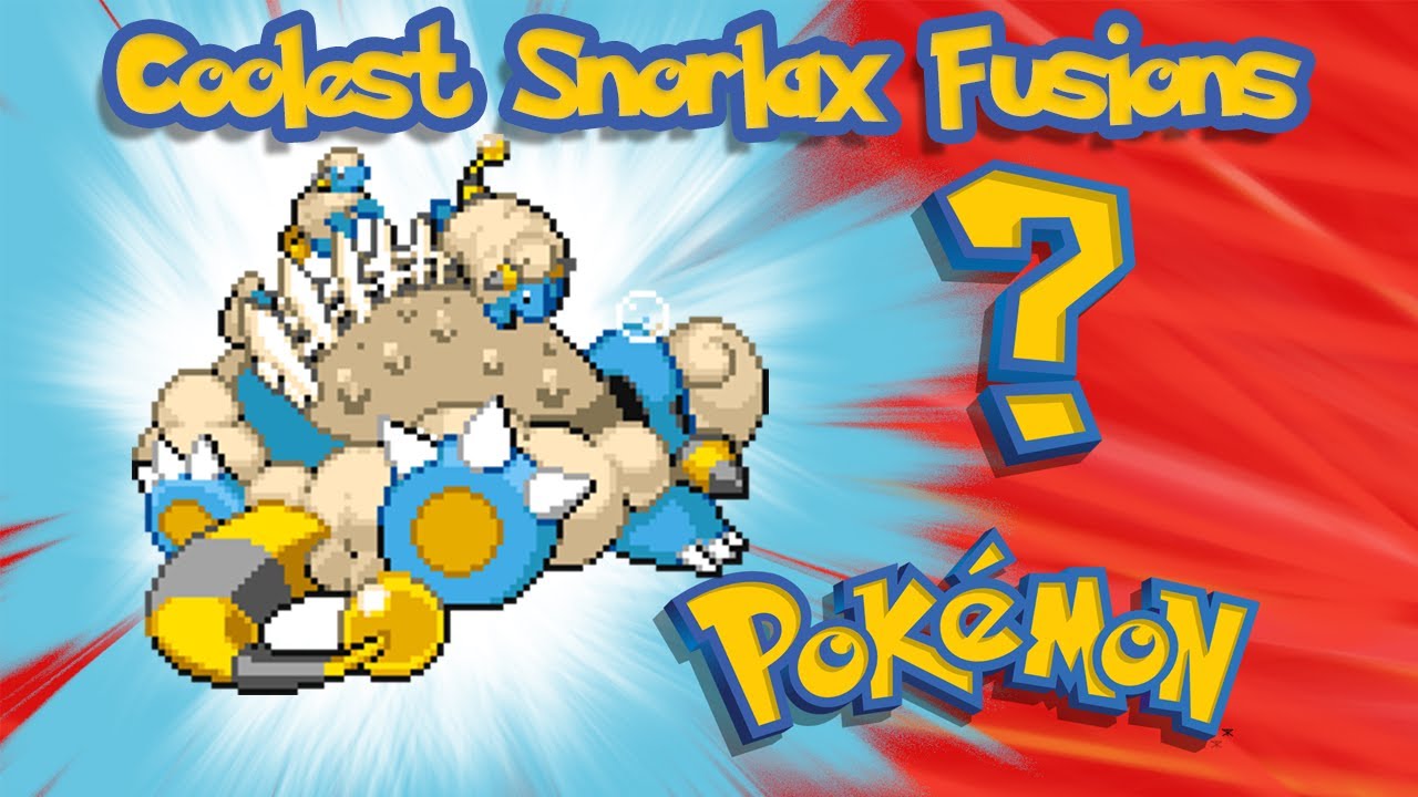 Coolest Snorlax Fusions - Pokemon Infinite Fusion - YouTube
