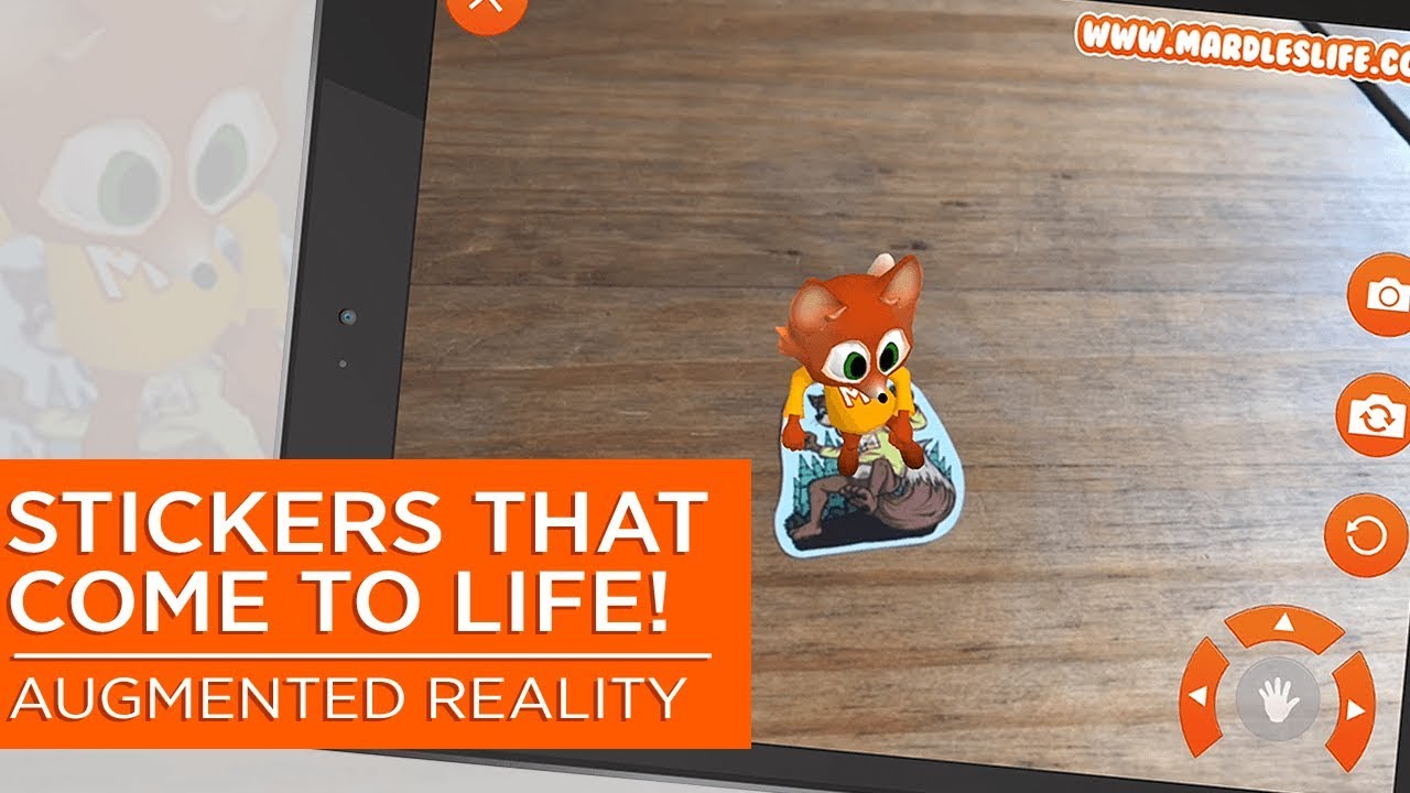 Mardles Augmented Reality Stickers - Harmony Studios - YouTube