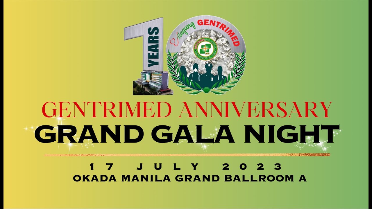 GENTRIMED: 1SANG DEKADA the celebration - YouTube