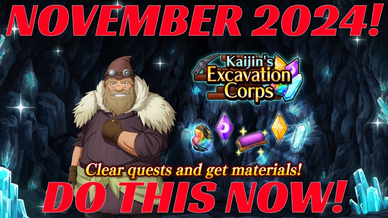 ACTUAL 1000'S OF ABILITY RELEASE ROCKS! KAIJIN EVENT NOVEMBER 2024 ...
