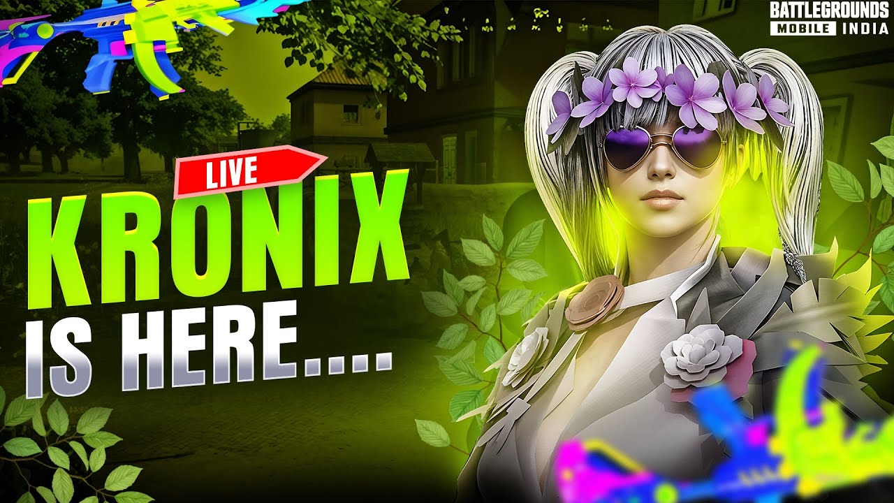 FASTEST FOUR FINGER PLAYER IS BACK | BGMI LIVE | KroNix Is Live #bgmi # ...