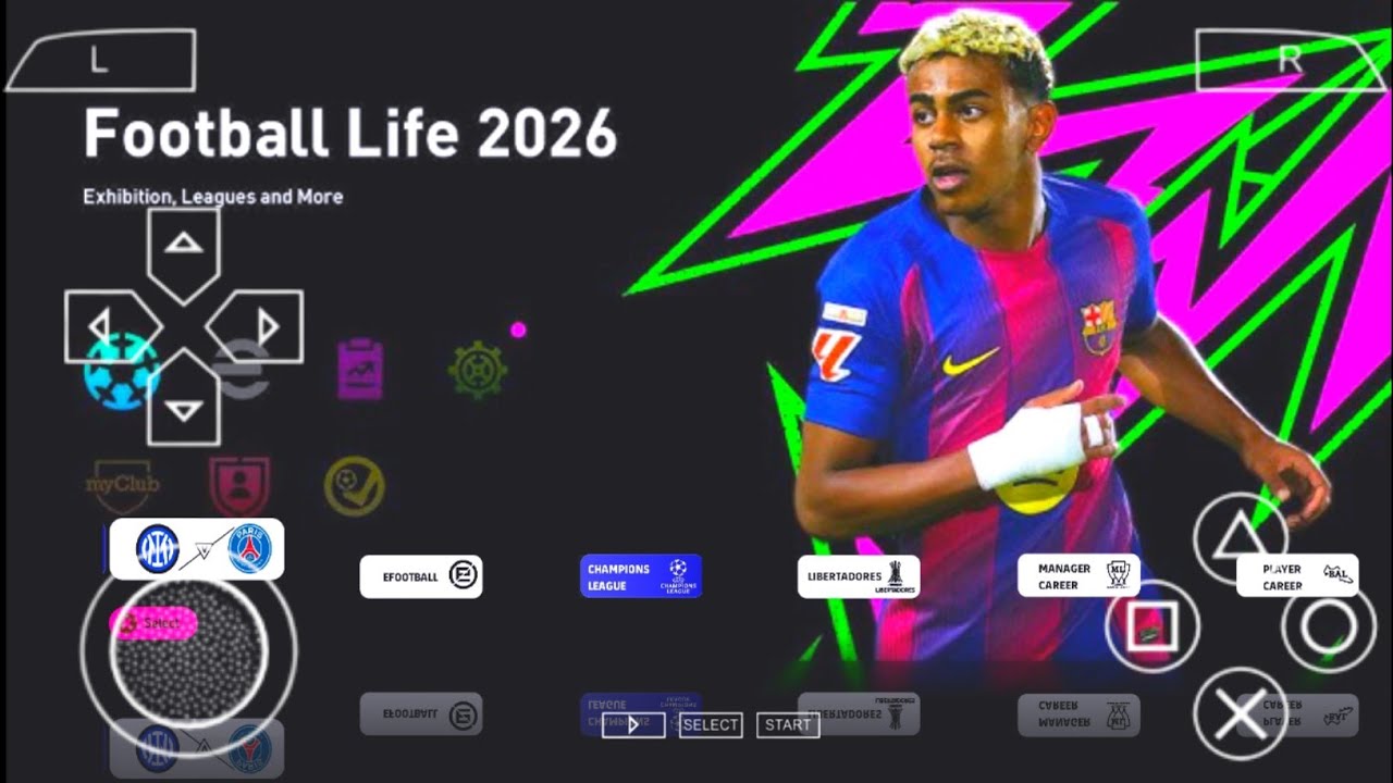 eFootball PES 2026 PPSSPP Android Offline Full Update UCL & League Kits ...