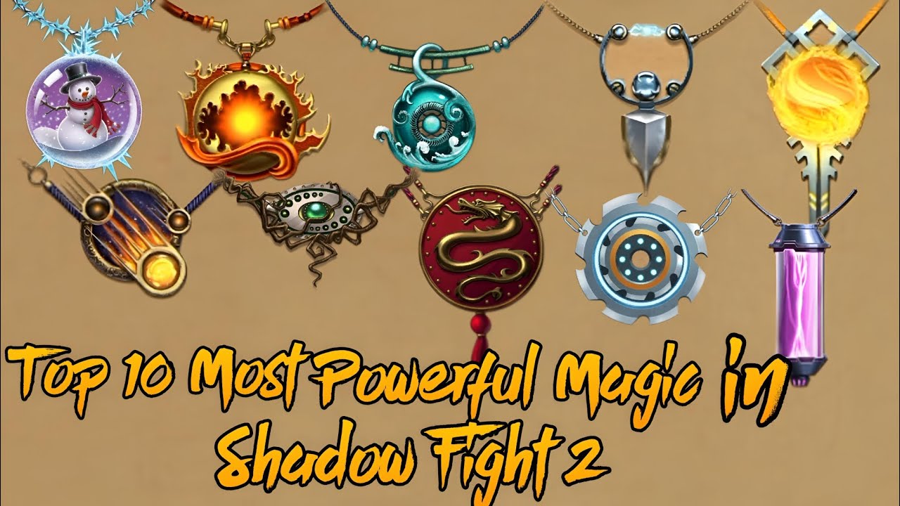 Top 10 Most Powerful Magic In Shadow fight 2 #shadow #gaming # ...