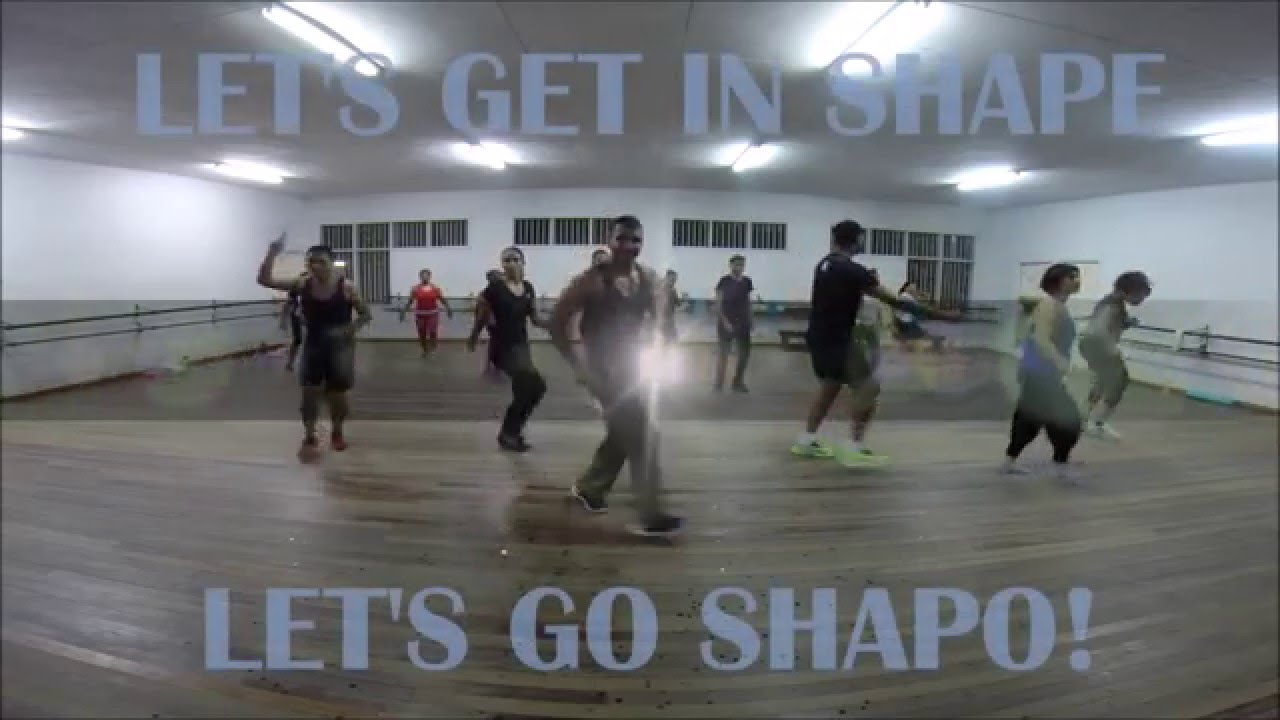 GO SHAPO workout on "LA GOZADERA" by Marc Anthony, Gente de Zona - YouTube