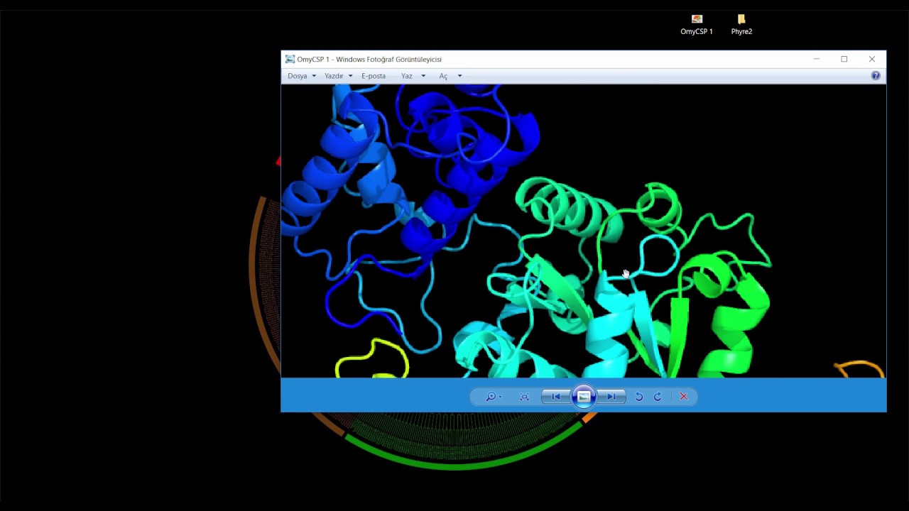 Phyre2 ile Proteinlerin Homoloji Modellenmesi - YouTube