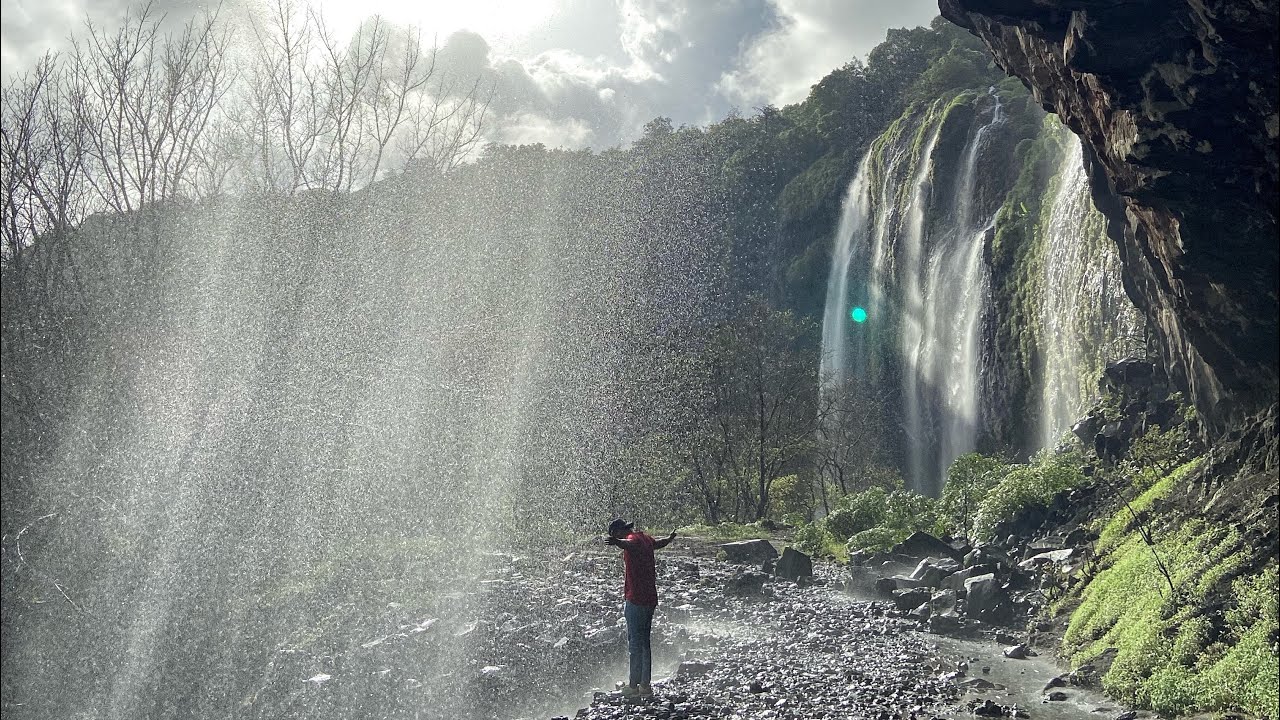 Baba Waterfalls ( Captured The Unseen Beauty ) 😍 | Chaukul | Maharashtra | Akshay Choudhari ...