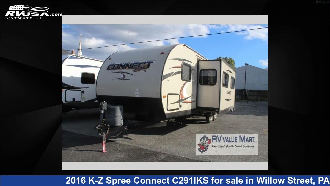 Marvelous 2016 K-Z Spree Connect Travel Trailer RV For Sale in Willow Street, PA | RVUSA.com ...