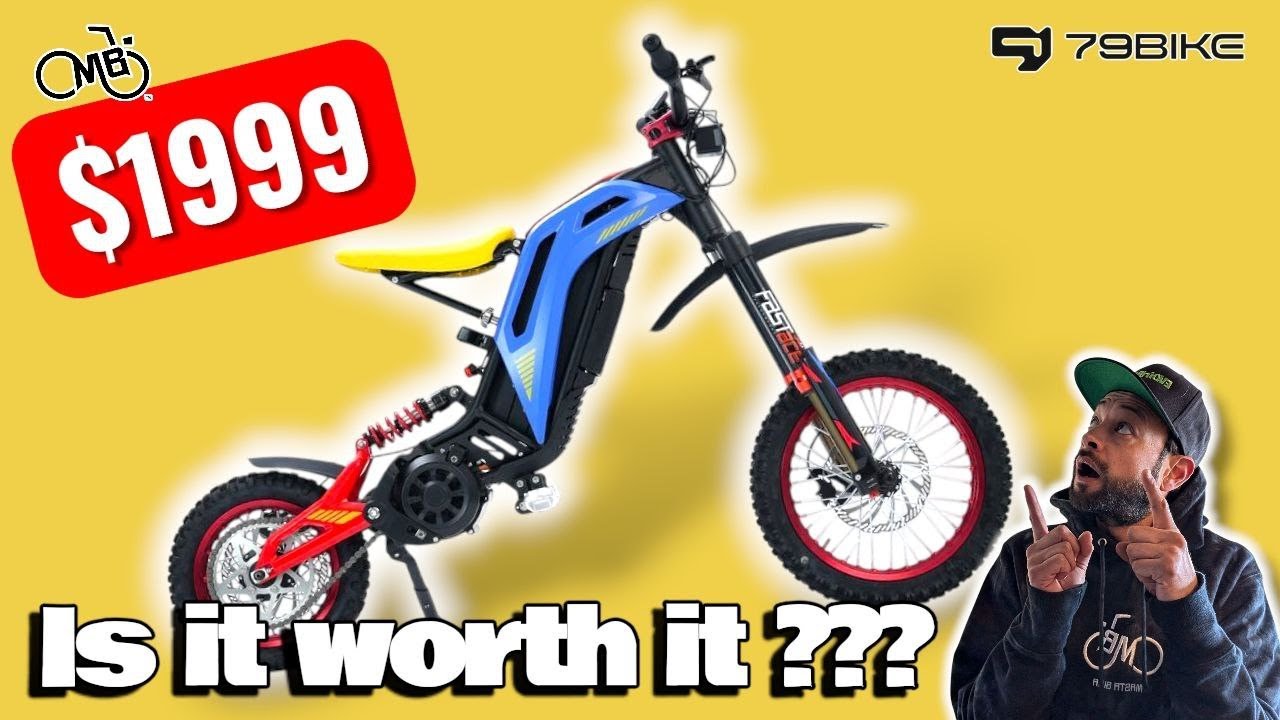 79 Bike Viper S Review | 3500w Mid-drive Electric Dirt Bike (Insane ...