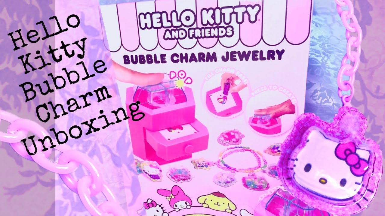 HELLO KITTY BUBBLE CHARM UNBOXING | FAIL | DIY Jewelry!!! - YouTube