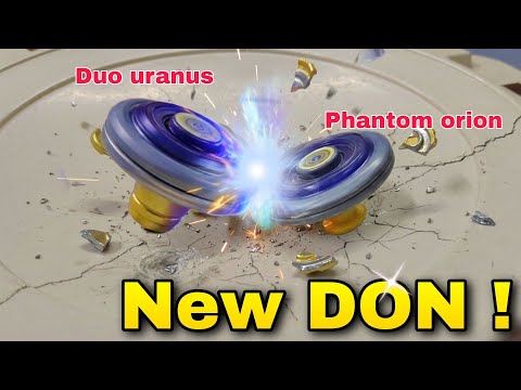 Beyblade fight to death ! Duo uranus vs Phantom orion - pocket toon