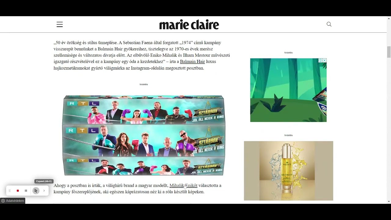 MarieClaire - Roadblock Octacube - YouTube