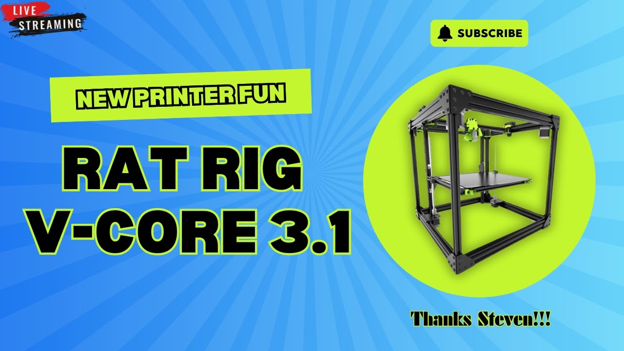 🔥 New Printer Hype! Checking Out Our First Rat Rig + #3DPrinting # ...