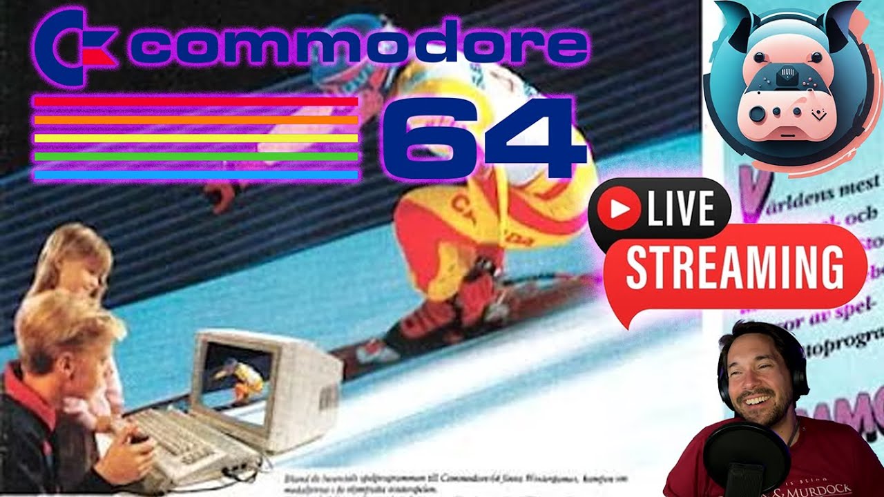 Retro-stream - Commodore 64 - Vi kastar oss tillbaka till 80-talet och ...