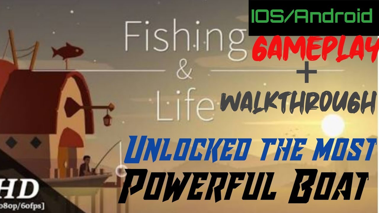 Fishing Life | Android Game | Trailer( HD Gameplay + Walkthrough)# ...