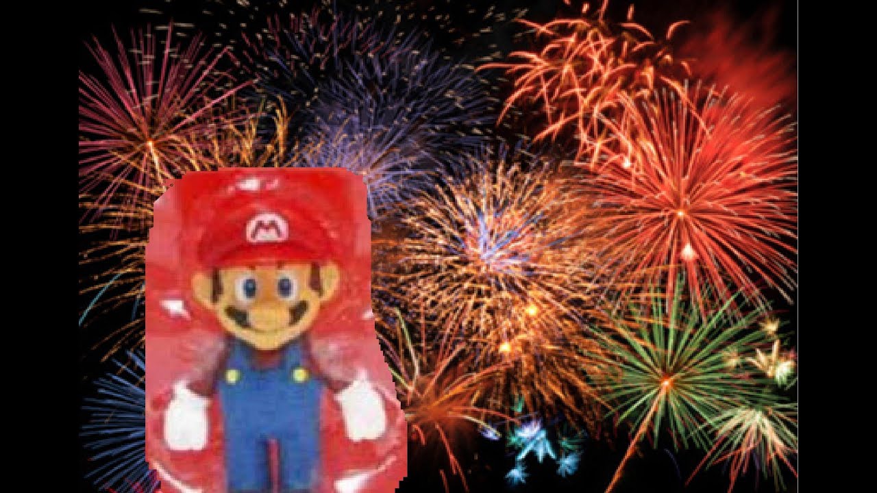 Mini Mario Go to Fireworks Park - YouTube