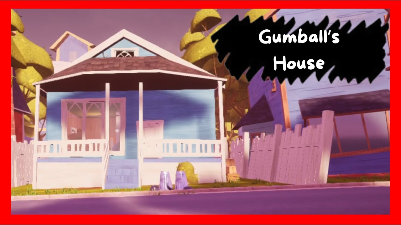 Gumball's House - Hello Neighbor Mod | HelloNeighgborFan - YouTube