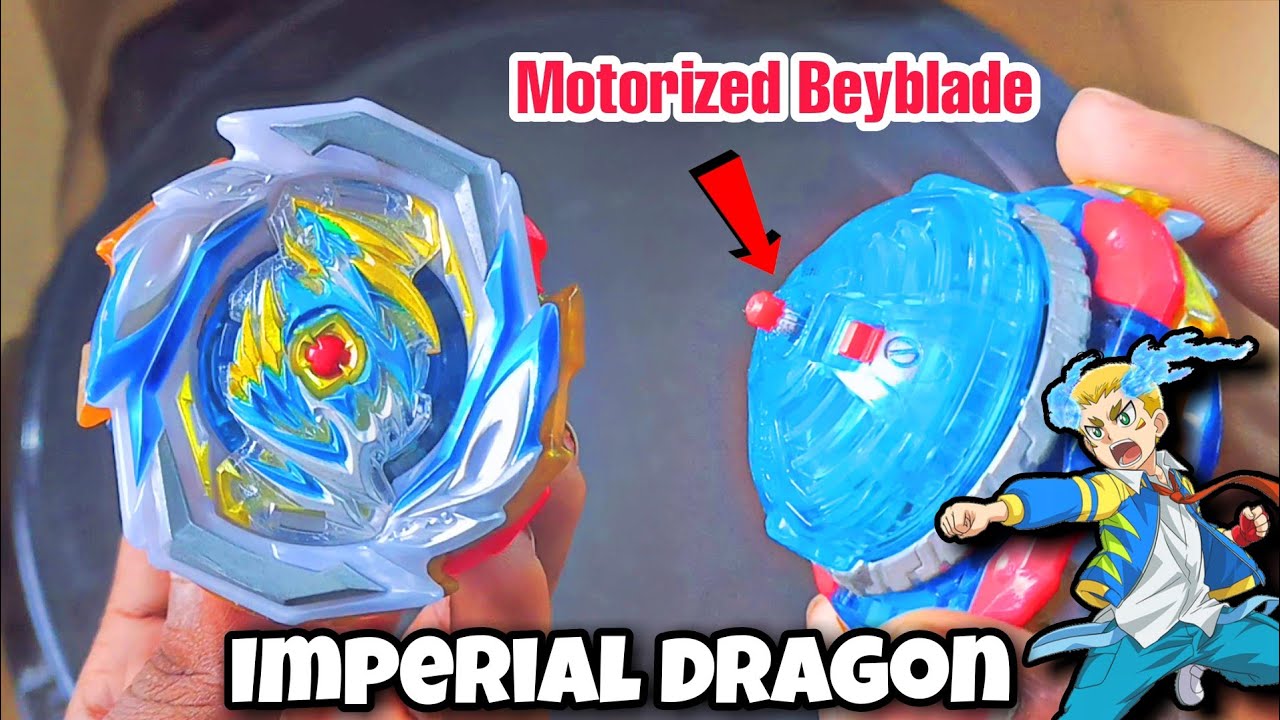 Imperial dragon Motorized Beyblade unboxing and review l pocket toon ...