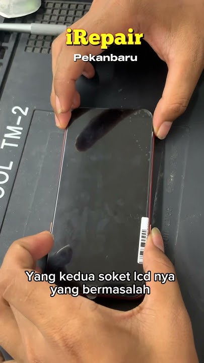 Layar gak bisa disentuh #iphone #smartphone #servisiphone #fypyoutube #repair #fyp - YouTube