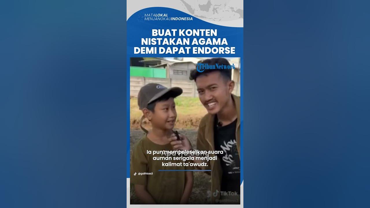 TERKUAK ALASAN TikToker Galih Loss Bikin Konten Nistakan Agama 'Hewan Bisa Mengaji', Kini ...