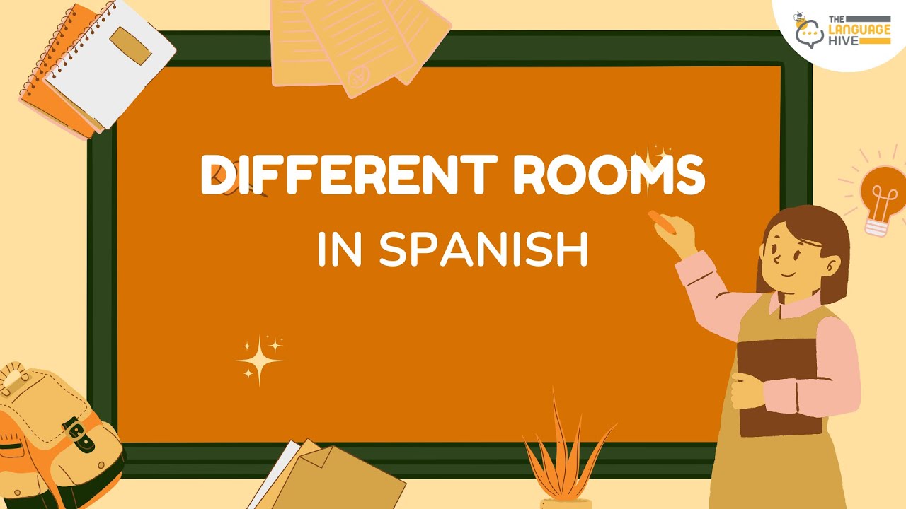 Learn Spanish: Rooms of the House | Easy Vocabulary for Beginners with ...