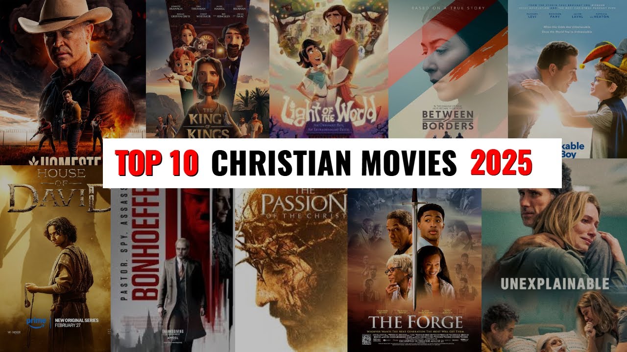 Top 10 Christian Movies 2025 - YouTube