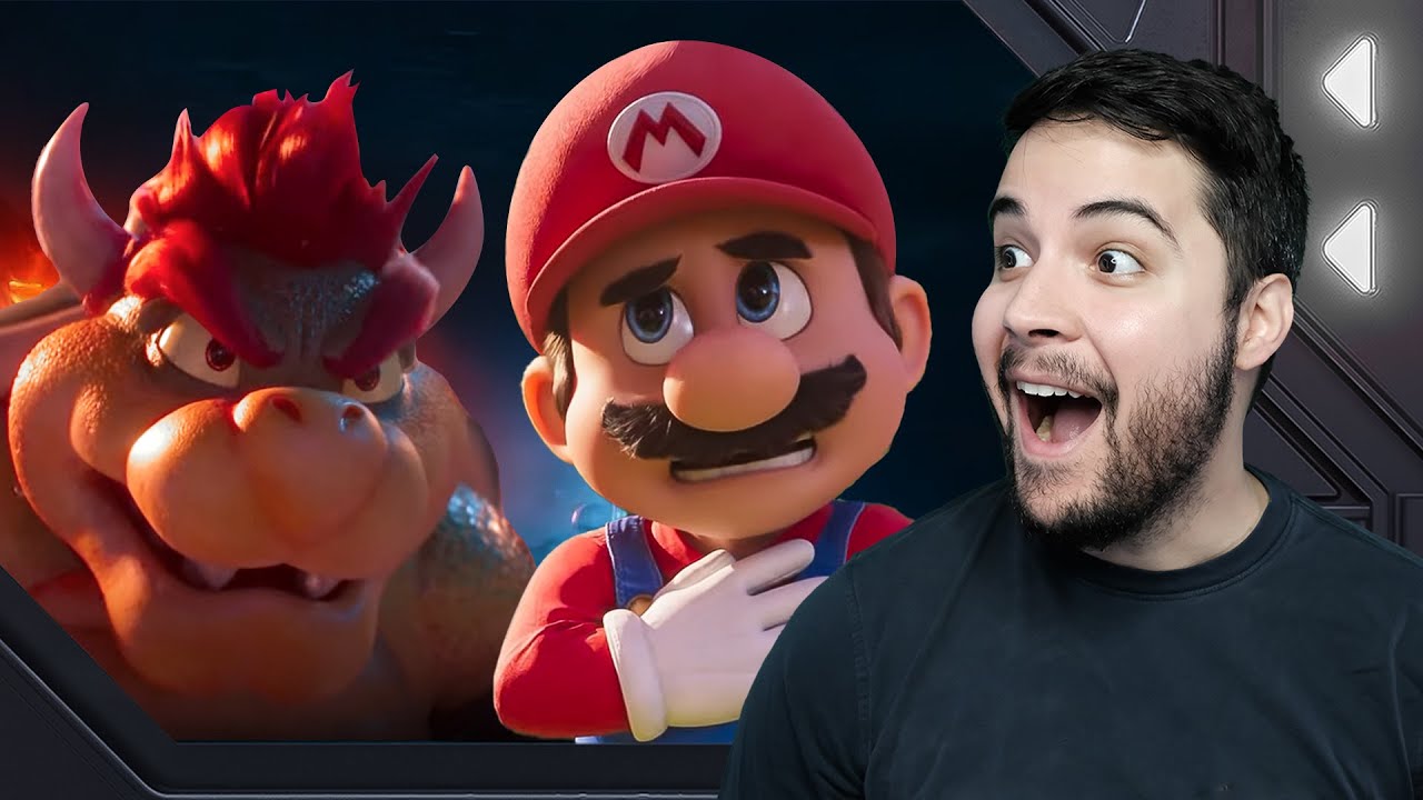 Mario's Face is FINALLY Revealed in the Super Mario Movie Trailer ...