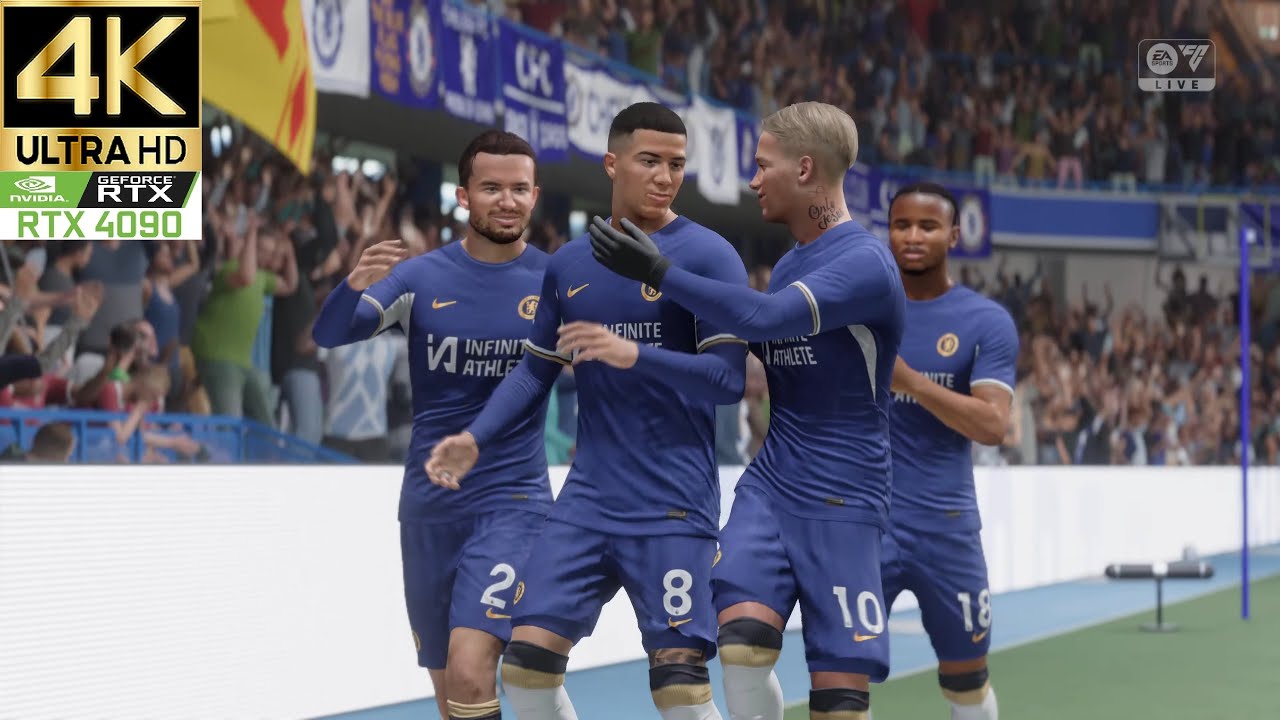 EA FC 24 INSANE Realistic Gameplay 4K Max Graphics RTX4090 ...