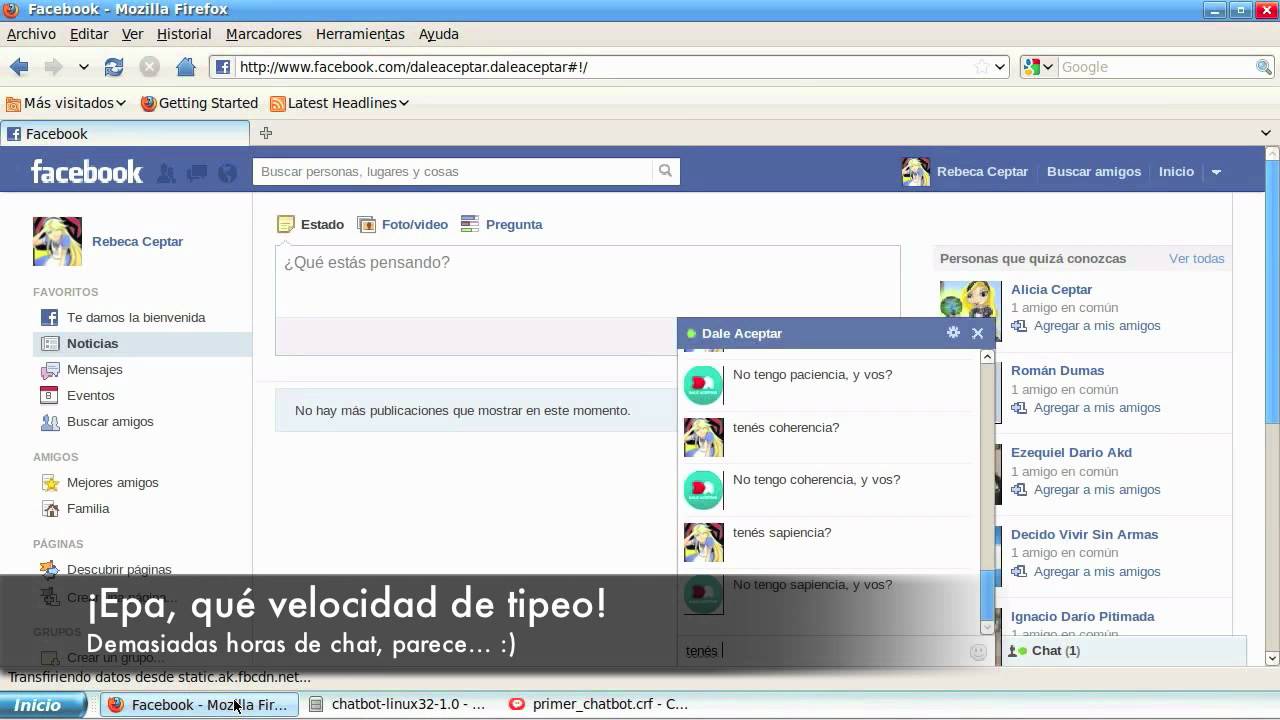 Desafío Dale Aceptar - Chatbot, clase 2: cálculo de puntaje - YouTube
