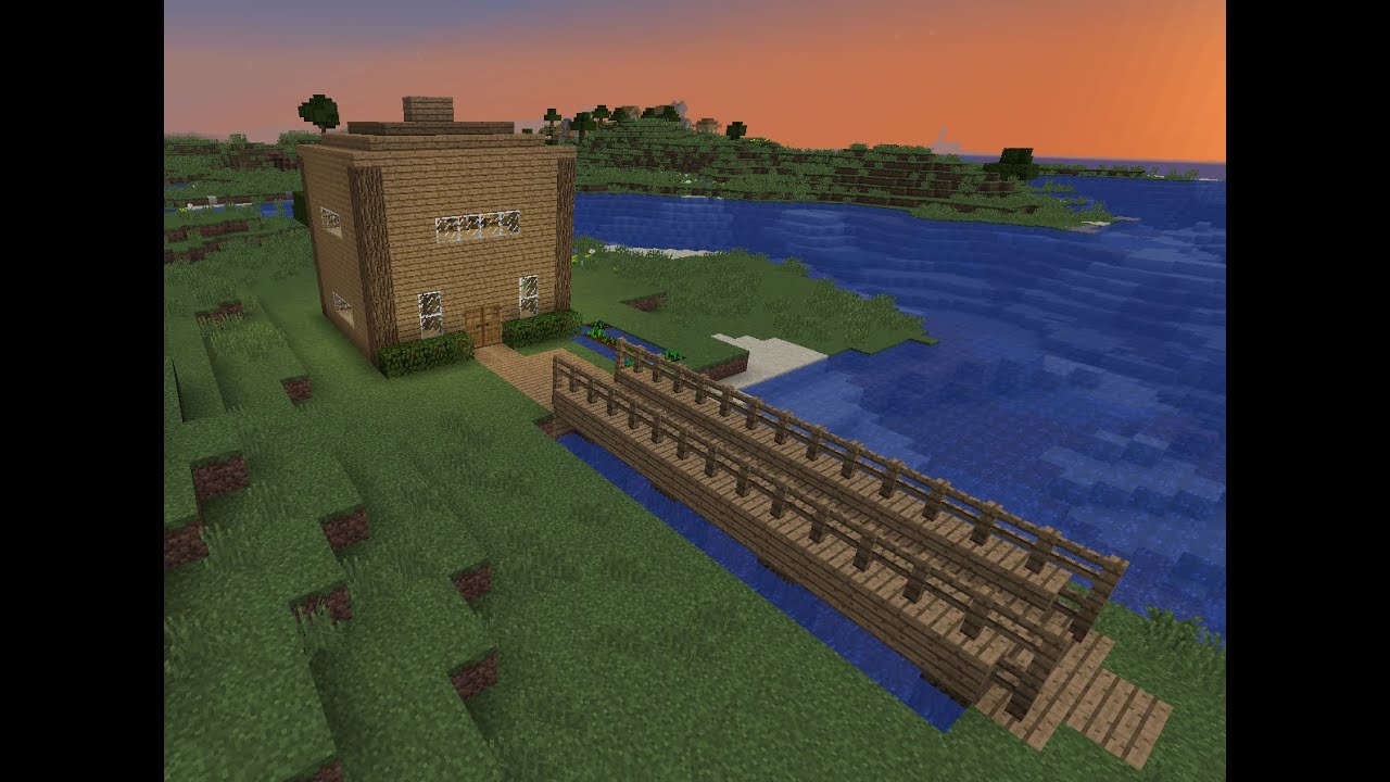 Minecraft Java Oak Wood Starter House (1.21.5) - YouTube