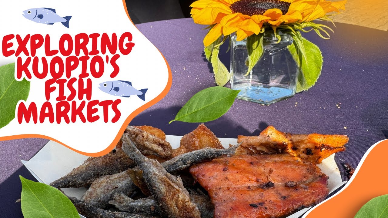 A Day at Kuopio's Fish Markets | Tasting Fresh Finnish Fish - YouTube