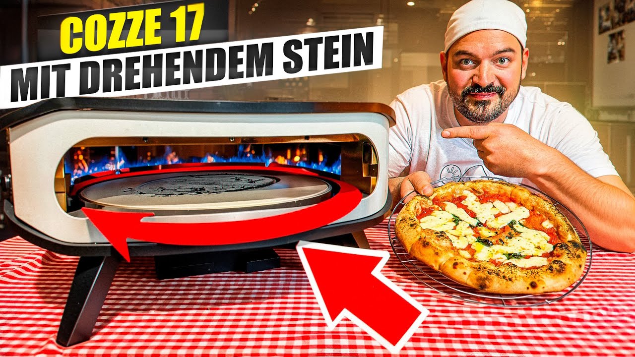 Der Cozze 17 im Test: Revolutioniert der drehende Pizzastein das Backen ...