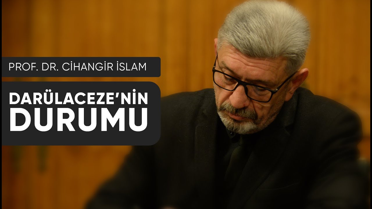 Prof.Dr. Cihangir İslam Darülaceze'nin Durumu Hakkında Konuşuyor - YouTube