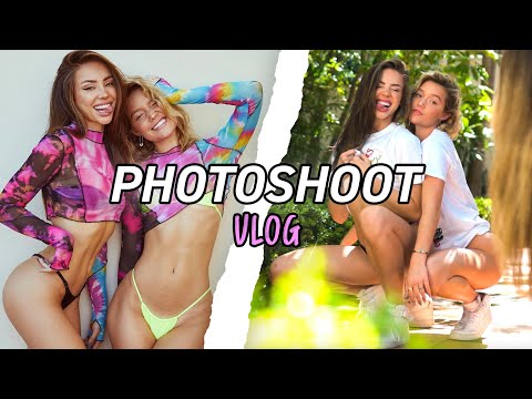 BTS of my photo shoot with Olivia Ponton / Life Update