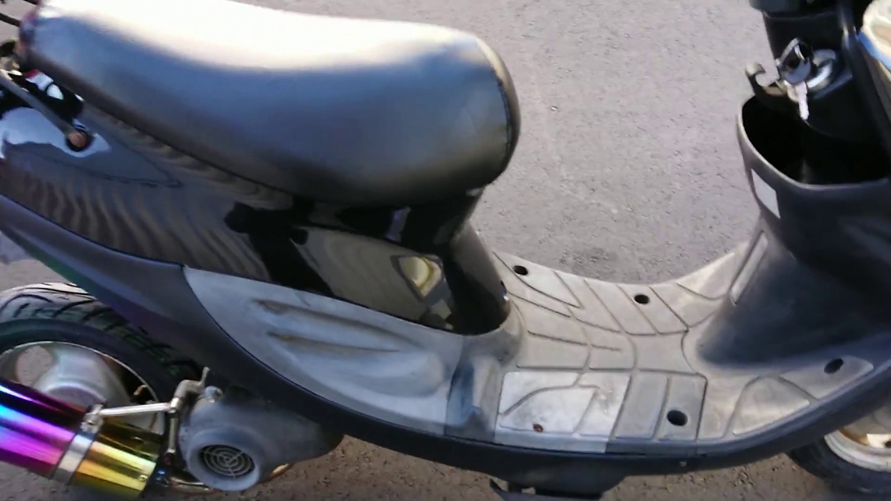 YAMAHA Basic JOG BJ SA24J Long Wheel Custom Good Condition JAPAN MADE ヤマハ ベーシックジョグ 外装/エンジン始動確認 ...