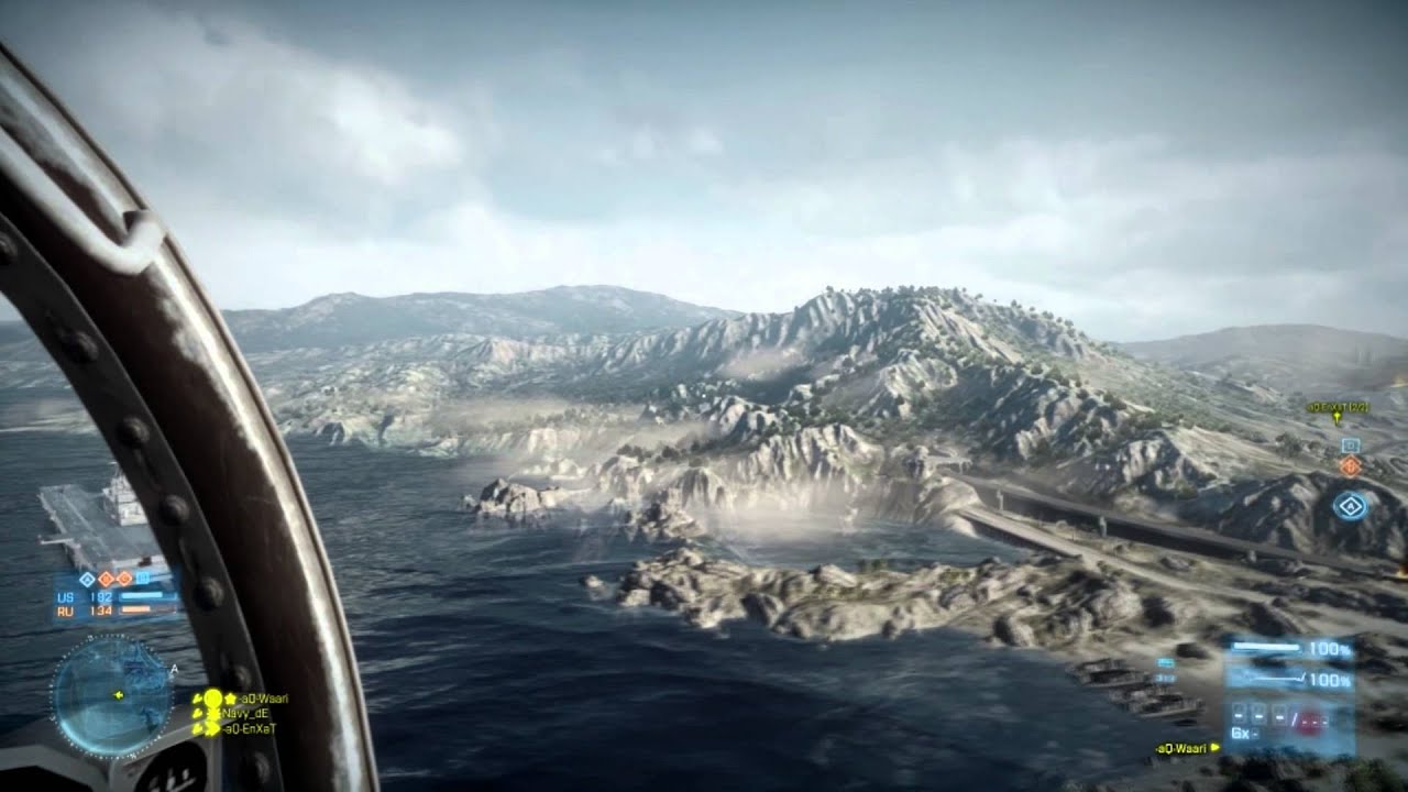 Battlefield 3 8v8 aQ vs cG Kharg island - YouTube