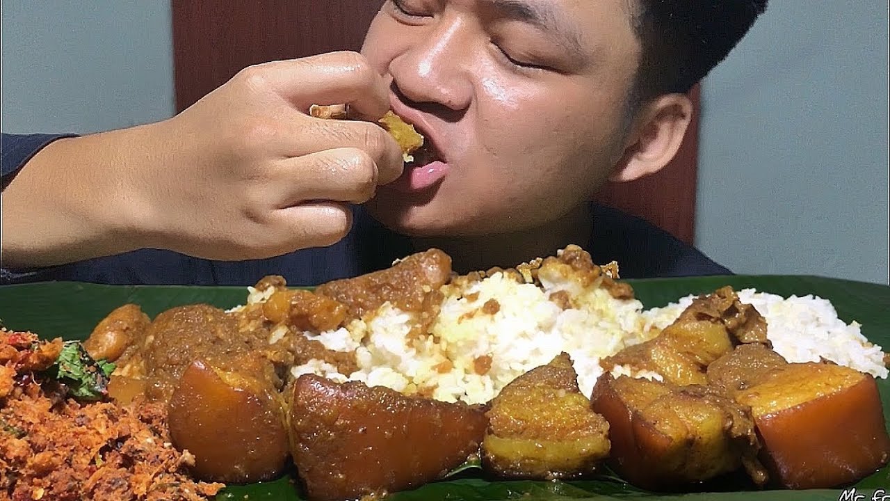 PORK BELLY & CHICKEN SINGJU WITH RICE || Manipur || Mr Freddie - YouTube