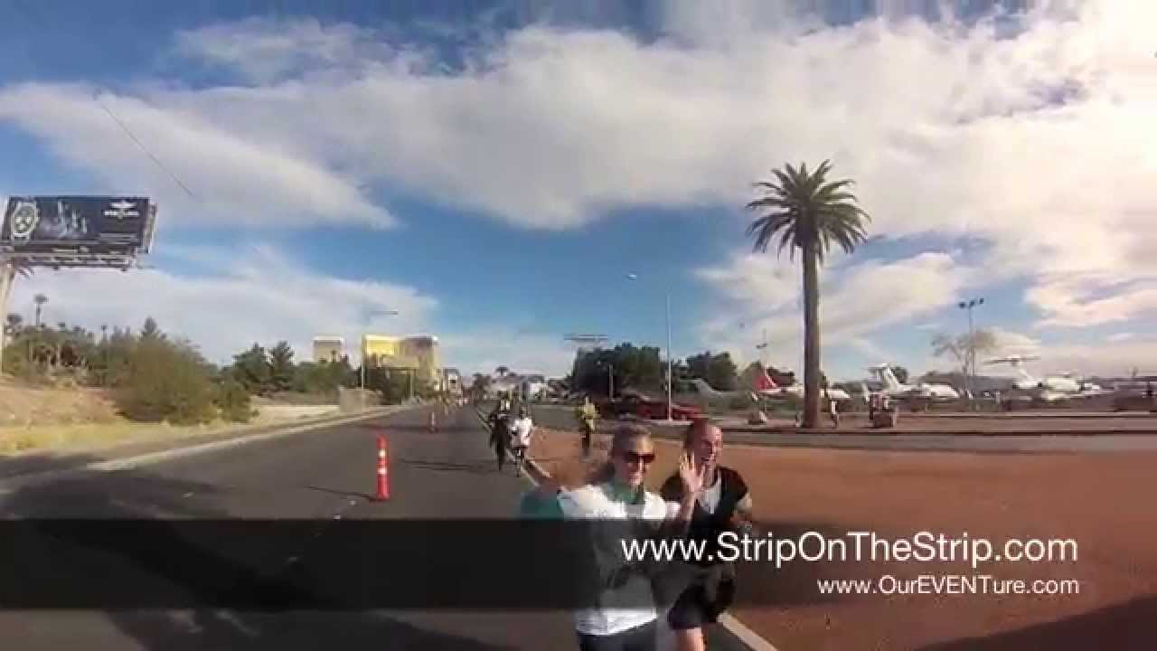 Strip On The Strip 5K / 1M Run & Race 2014 - YouTube
