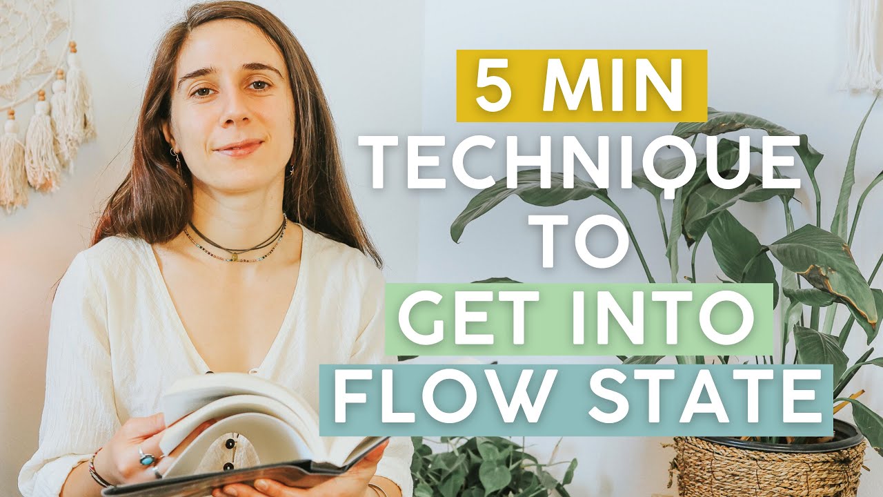 5 Min Technique to Get Into Your Writing Flow-State - YouTube