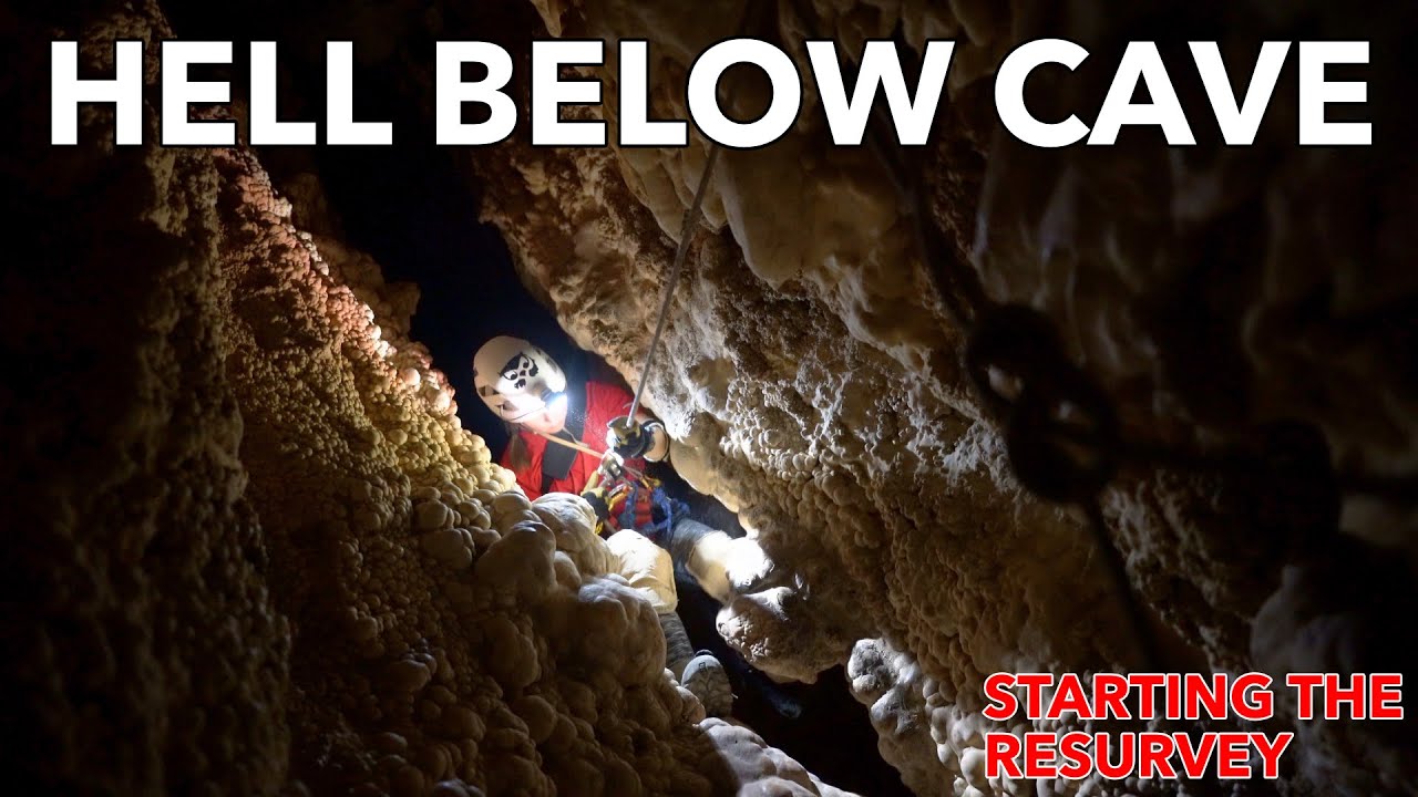 Resurvey of Hell Below Cave in the High Guads of New Mexico - YouTube