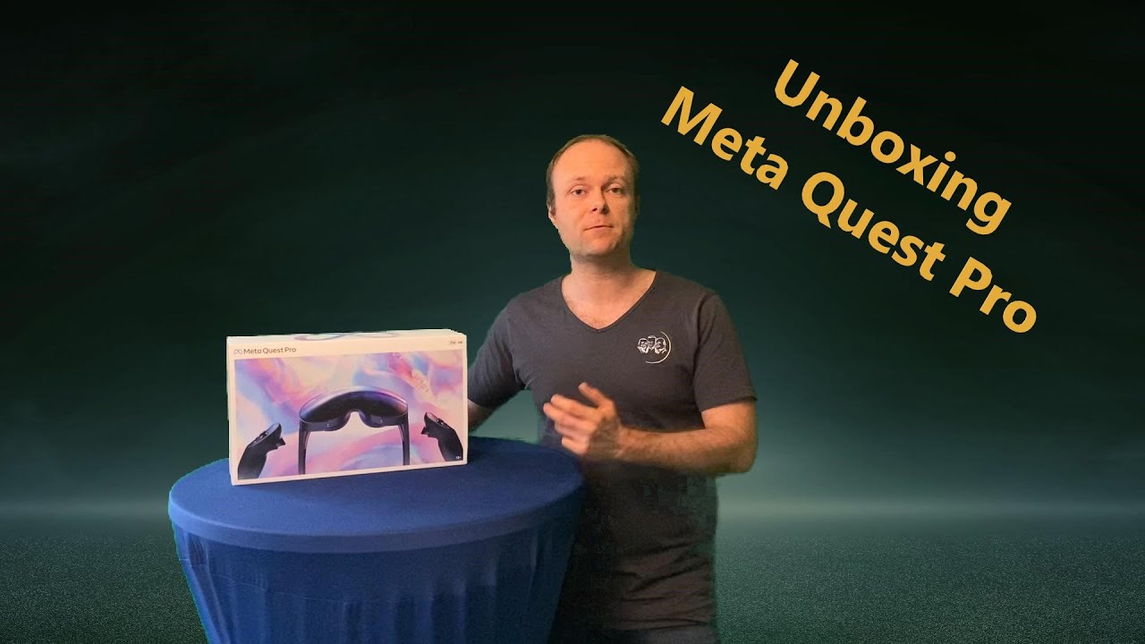 MIXED REALITY [2022] Unboxing Meta Quest Pro - YouTube