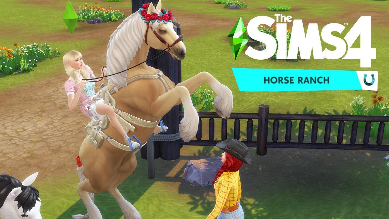 Creating my FIRST HORSE in the Sims 4 Horse Ranch Expansion Pack - YouTube