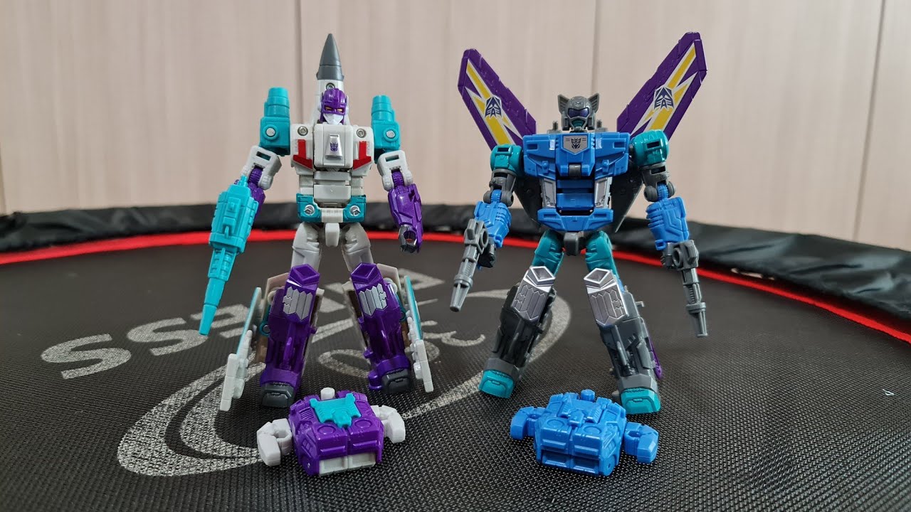 Transformers Toys : POTP Darkwing & Dreadwind - YouTube