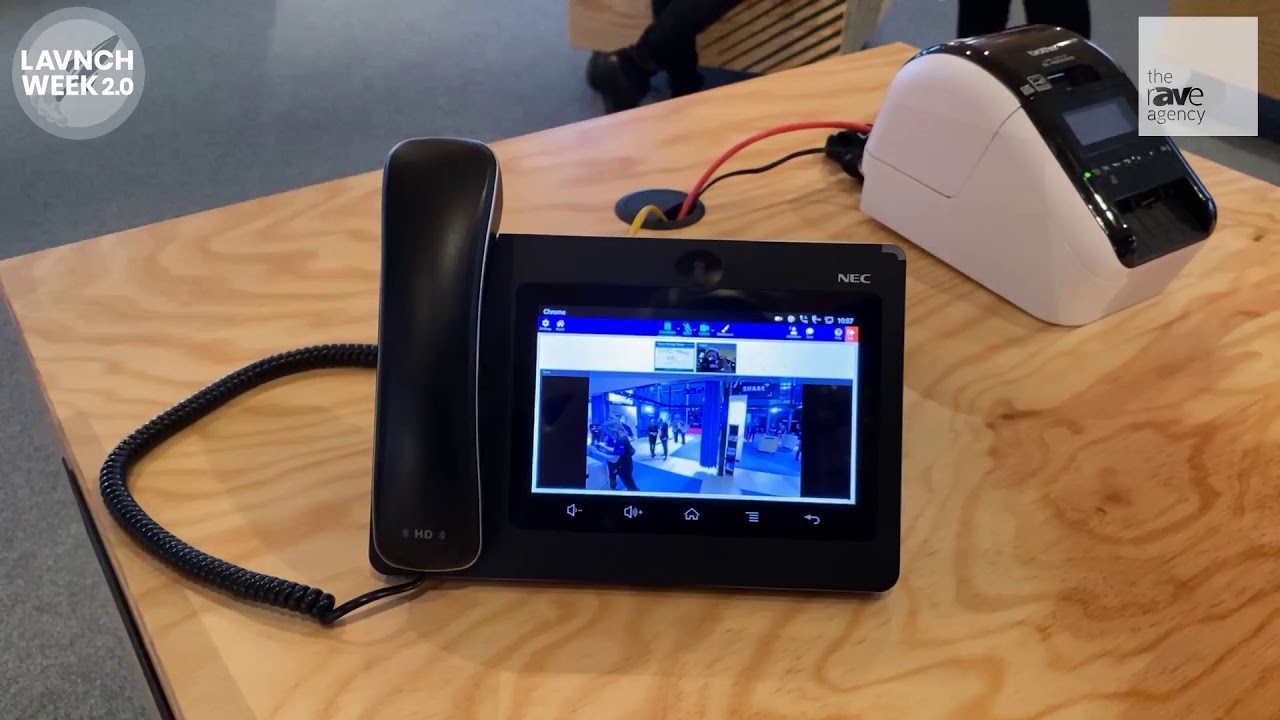 LAVNCH WEEK: NEC Display Demos Smart WorkSpace With NEC Meeting Center ...