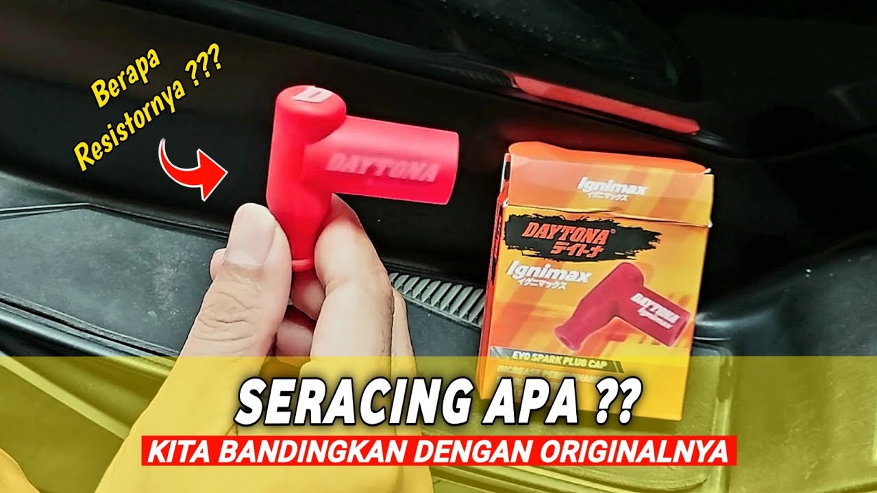 Review produk baru , Cop busi DAYTONA IGNIMAX. Apakah aman buat motor ...