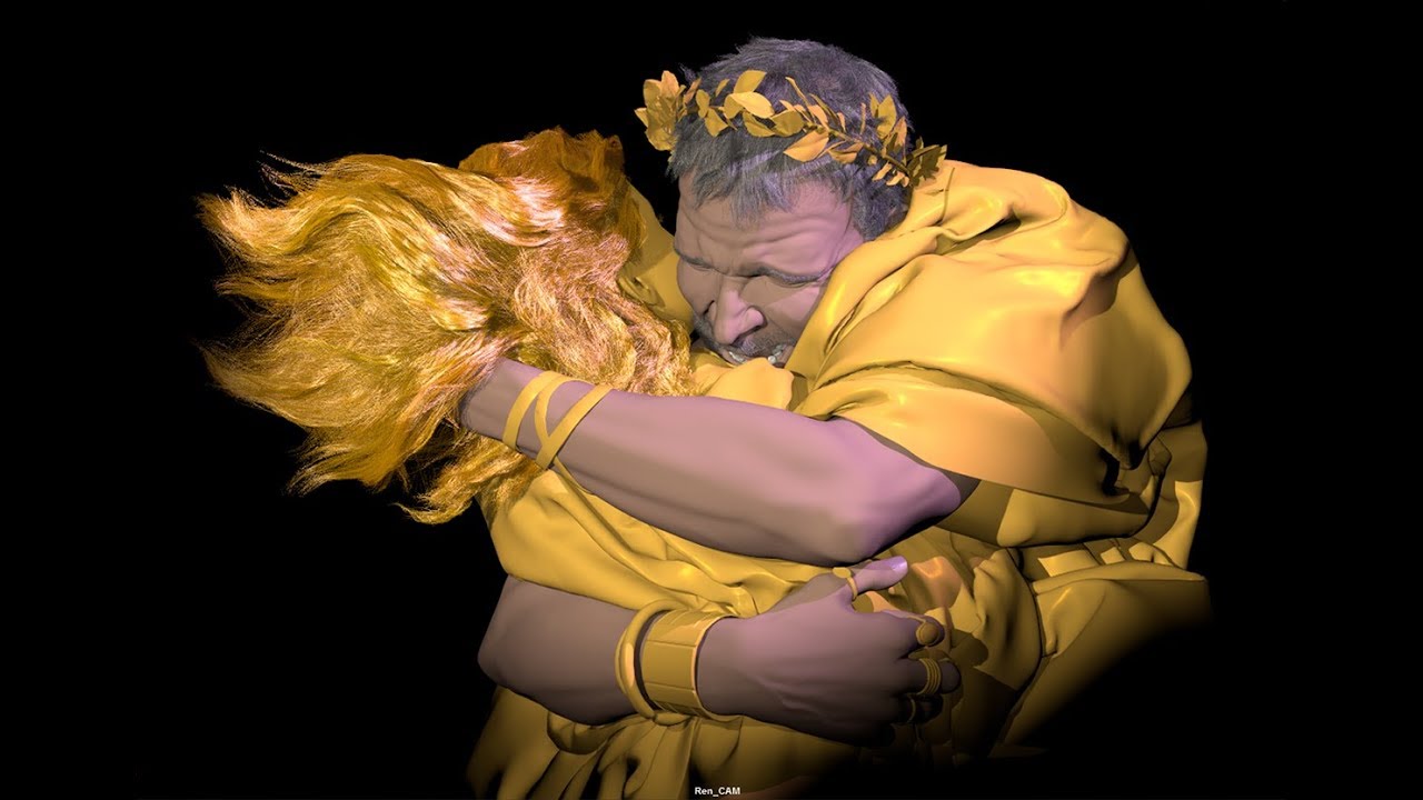 The Golden Touch: scene layout, closeup. - YouTube