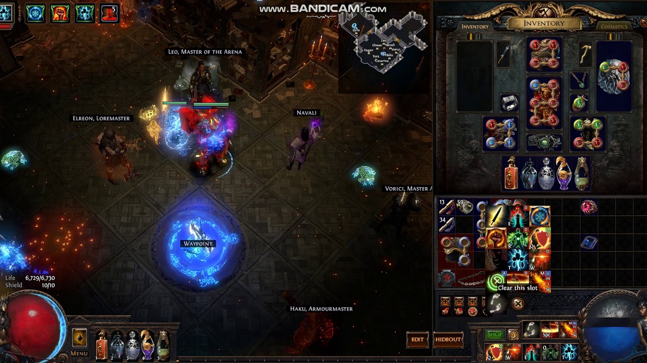 PathOfExile Tectonic Slam Build EZ game With 1200k dps At LV 90 - YouTube