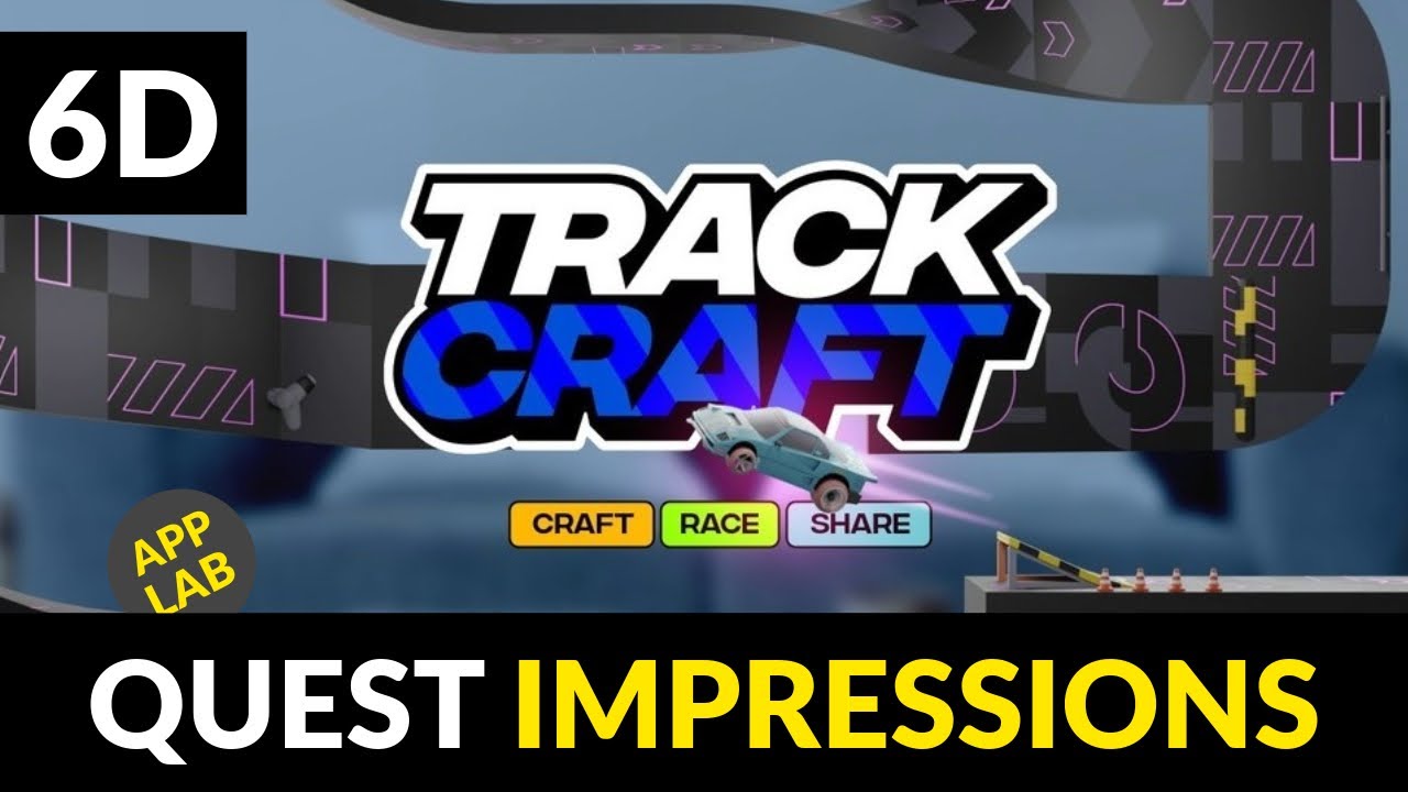 Track Craft | MR Racing & Track Building | Meta Quest Impressions - YouTube
