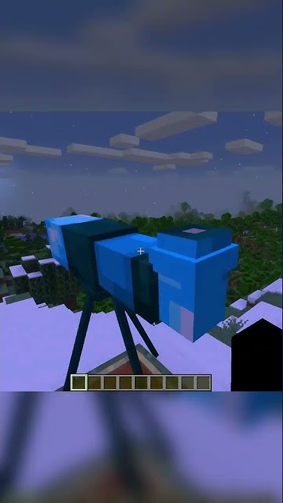 how to Make telescope in Minecraft #shorts #short - YouTube